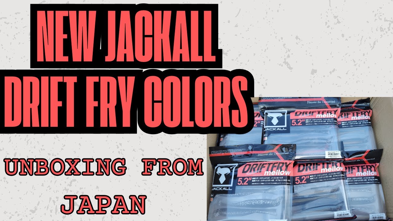 You need to see these new Jackall drift fry colors. - YouTube