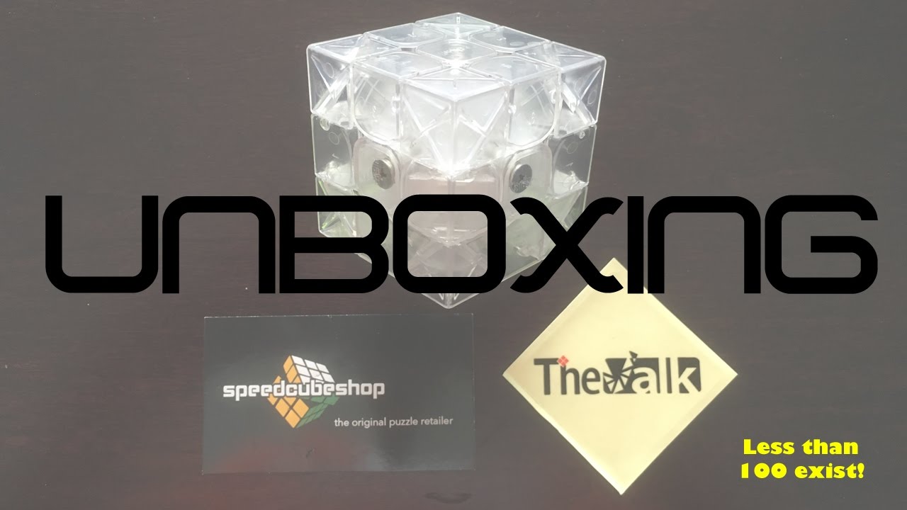 Limited Edition Transparent Valk 3 Unboxing! | SpeedCubeShop.com - YouTube