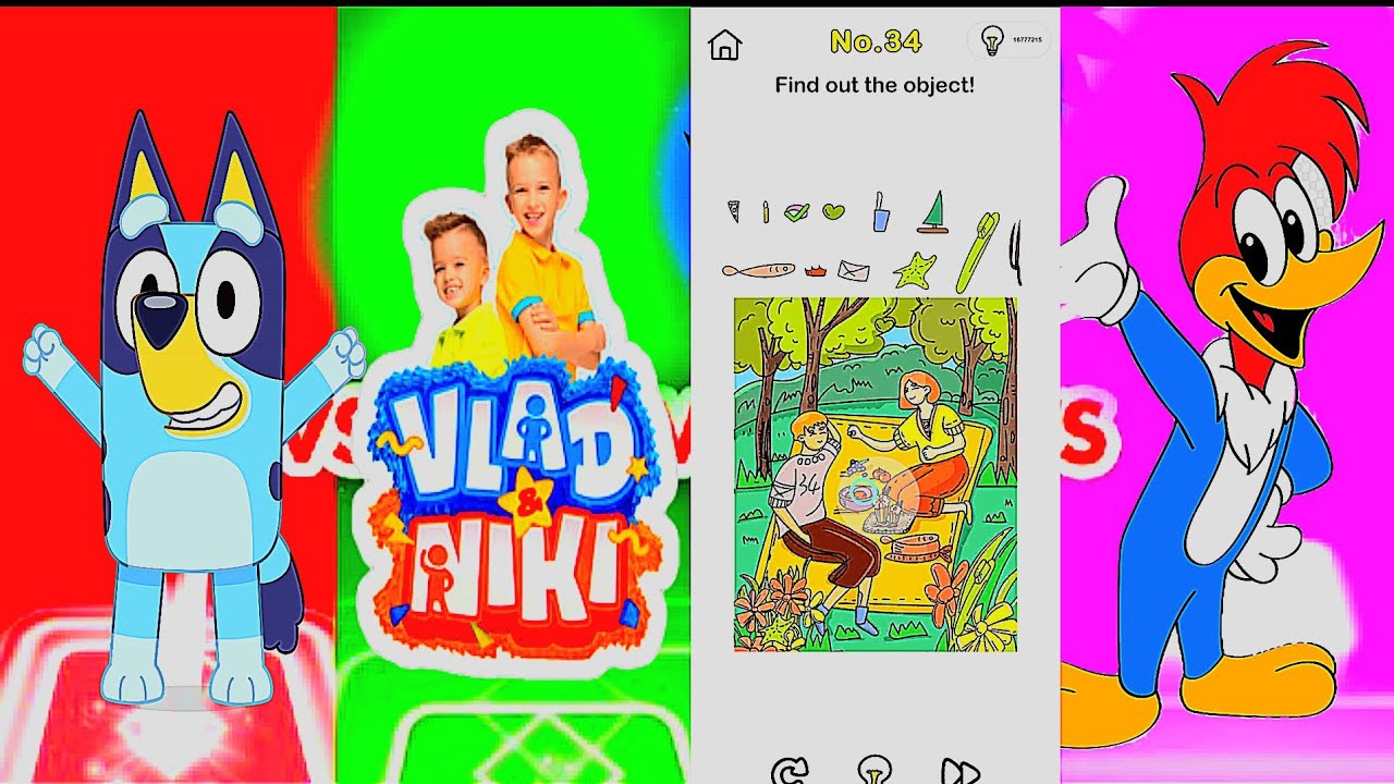 Bluey x Incredibox Sprunki x Vlad And Niki x Among Us Music Gameplay ...