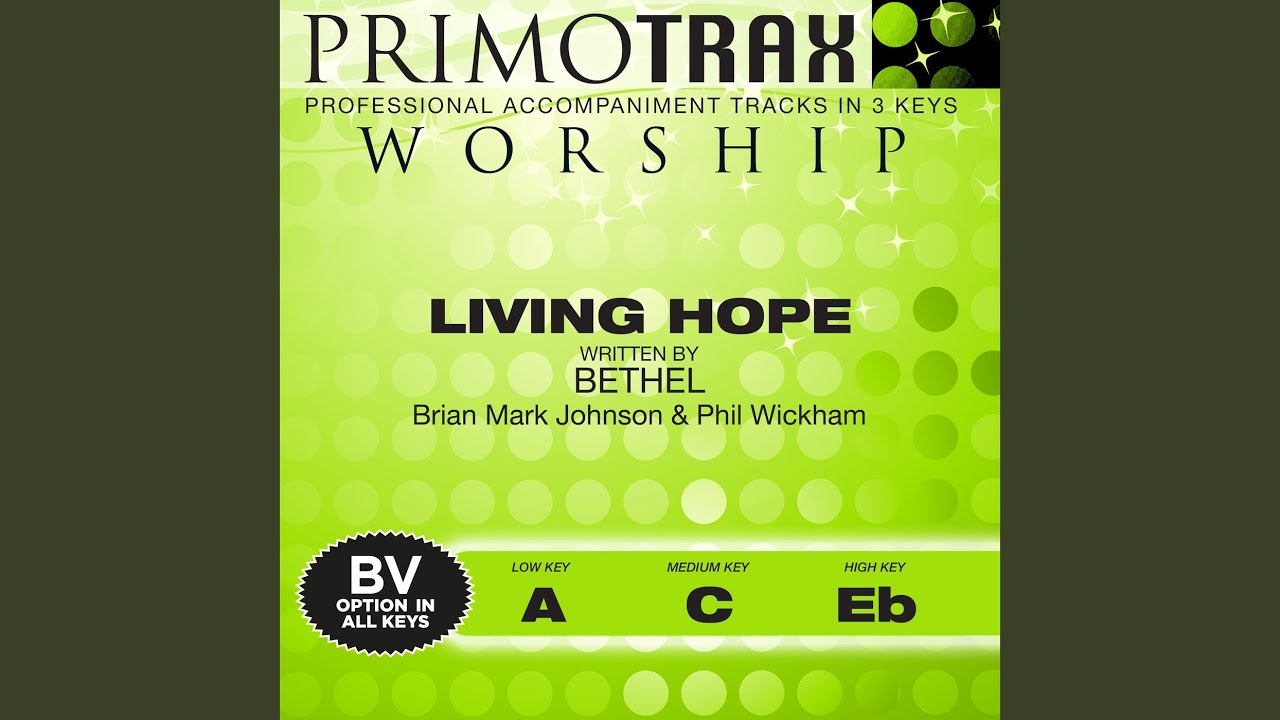 Living Hope (Medium Key - C - Instrumental) - YouTube