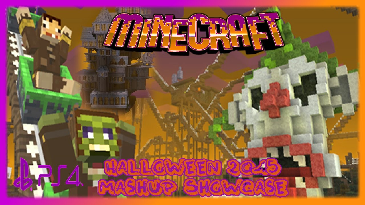 Let's Show Minecraft Halloween 2015 MashUp Pack [PS4] - YouTube