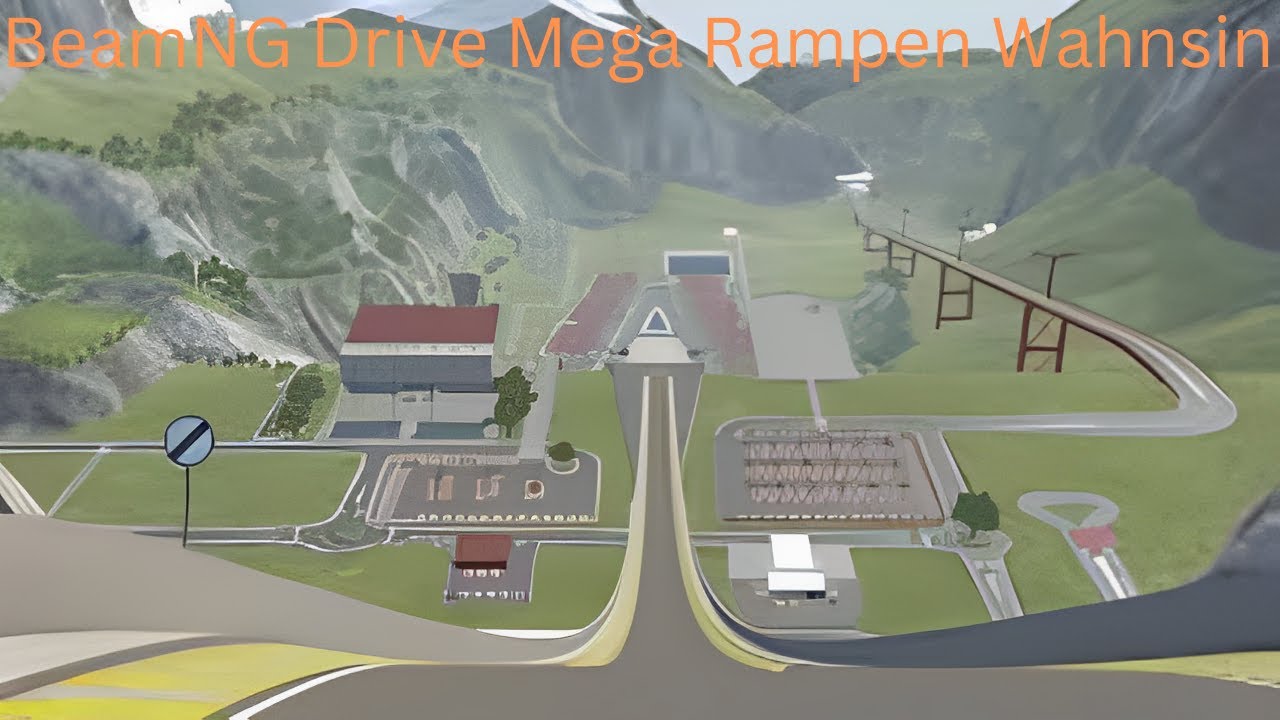 BeamNG Drive Mega Rampen Wahnsinn - YouTube