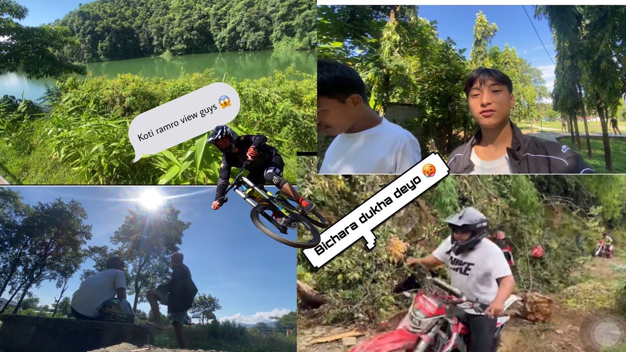 GUYS FIRST TIME MORNING BASUNDHARA PARK GAKO BABAL VIEW DEKHEDO RAIXA ...