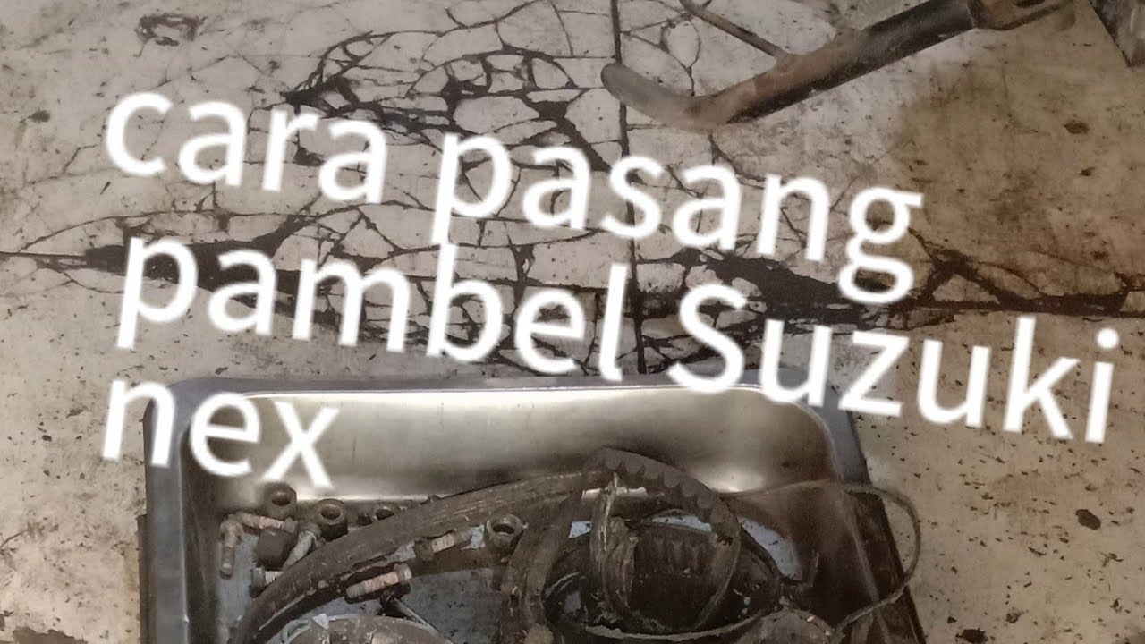 cara pasang pambel nex - YouTube
