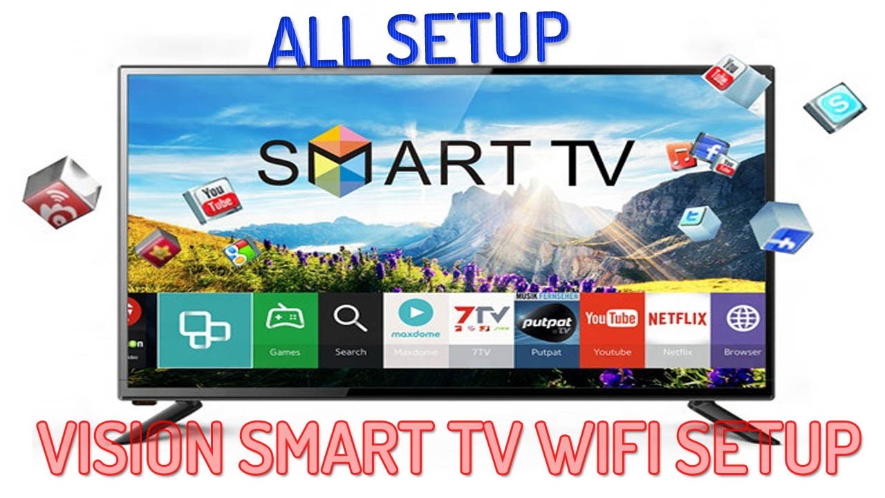 Vision 32" Smatr Tv Unboxing And Wifi Setup - YouTube