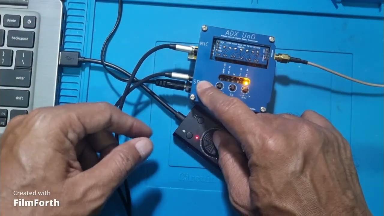 ADX Uno: Arduino Data Transceiver - YouTube