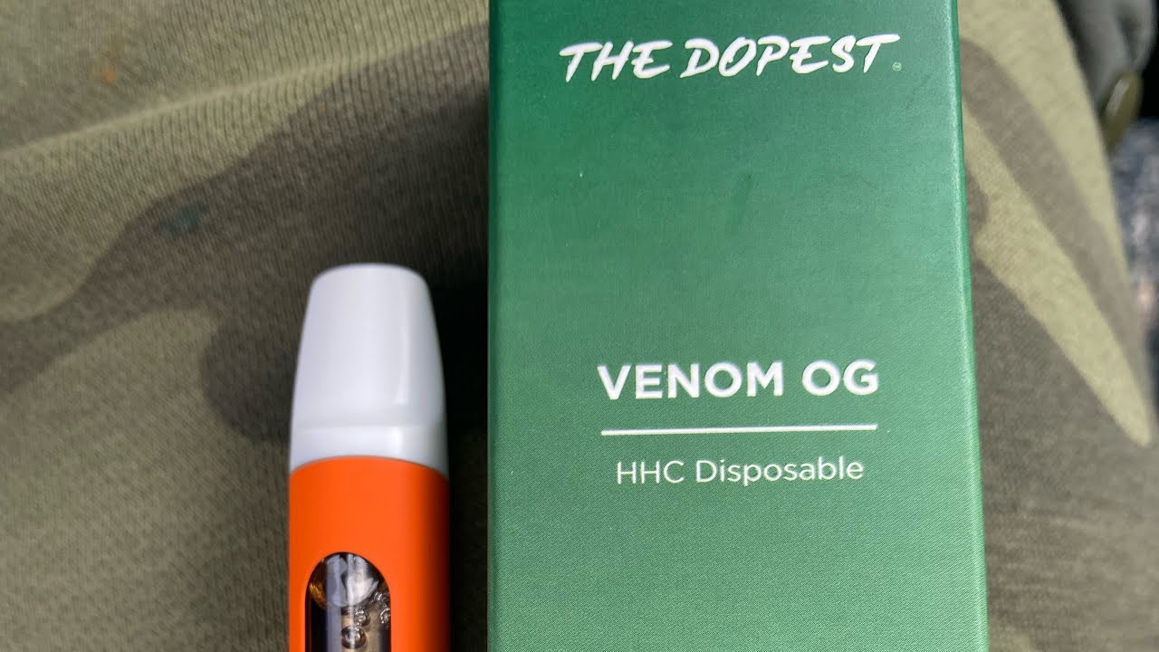 The dopest disposable review venom og - YouTube
