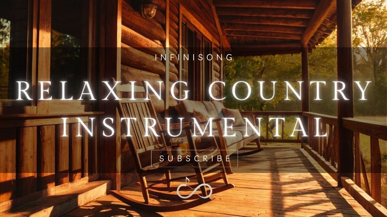 RELAXING COUNTRY INSTRUMENTAL 5 】Ambient Country Guitar – Background ...