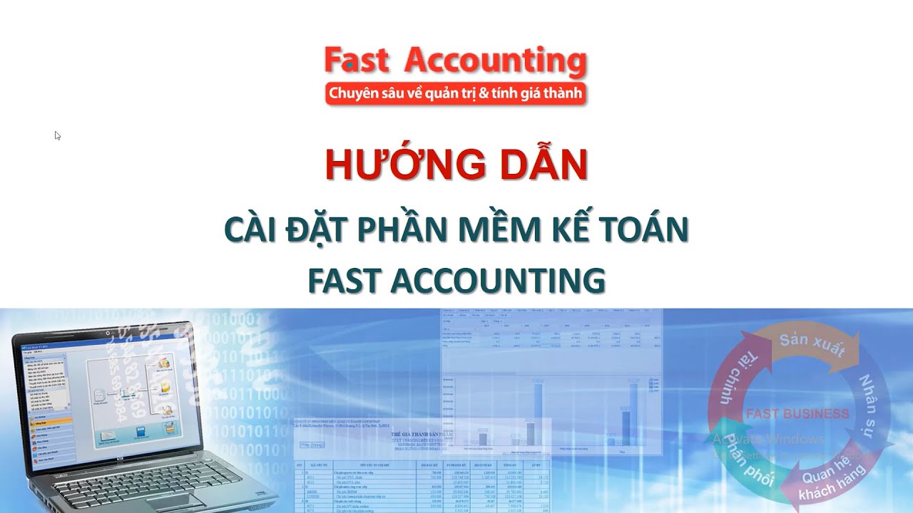 BÀI 1.1 - Hướng dẫn cài đặt phần mềm Fast Accounting - YouTube