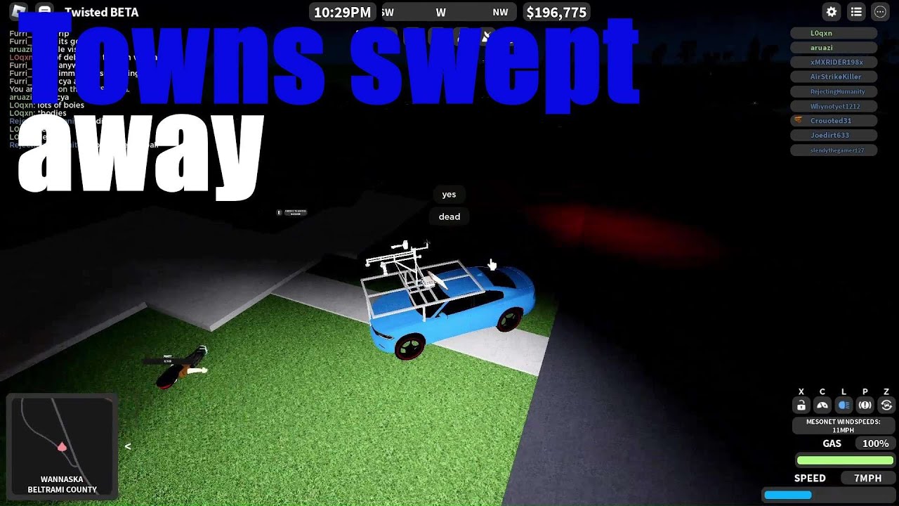 Towns swept away (PART 2) - Roblox Twisted - YouTube
