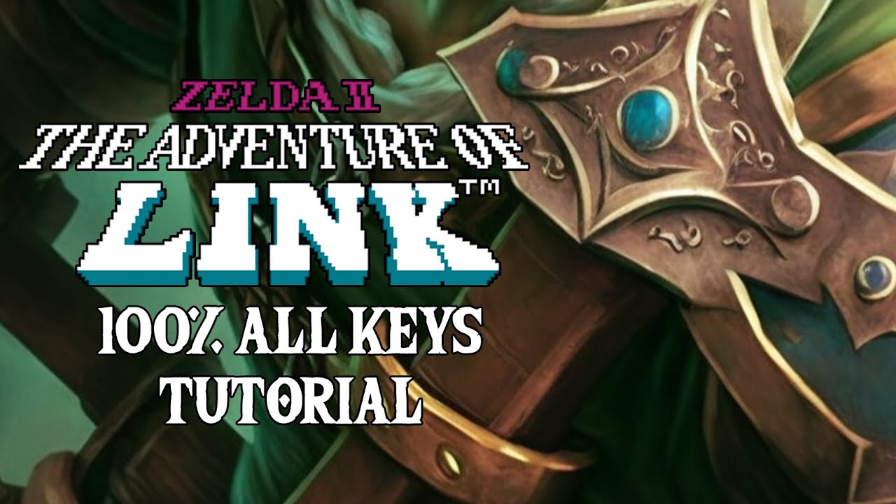 Zelda II: The Adventure of Link 100% All Keys Tutorial with eonHck ...