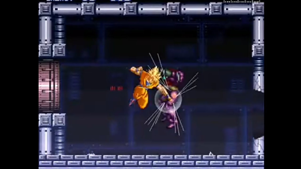 Goku vs Samus 16 bits - YouTube
