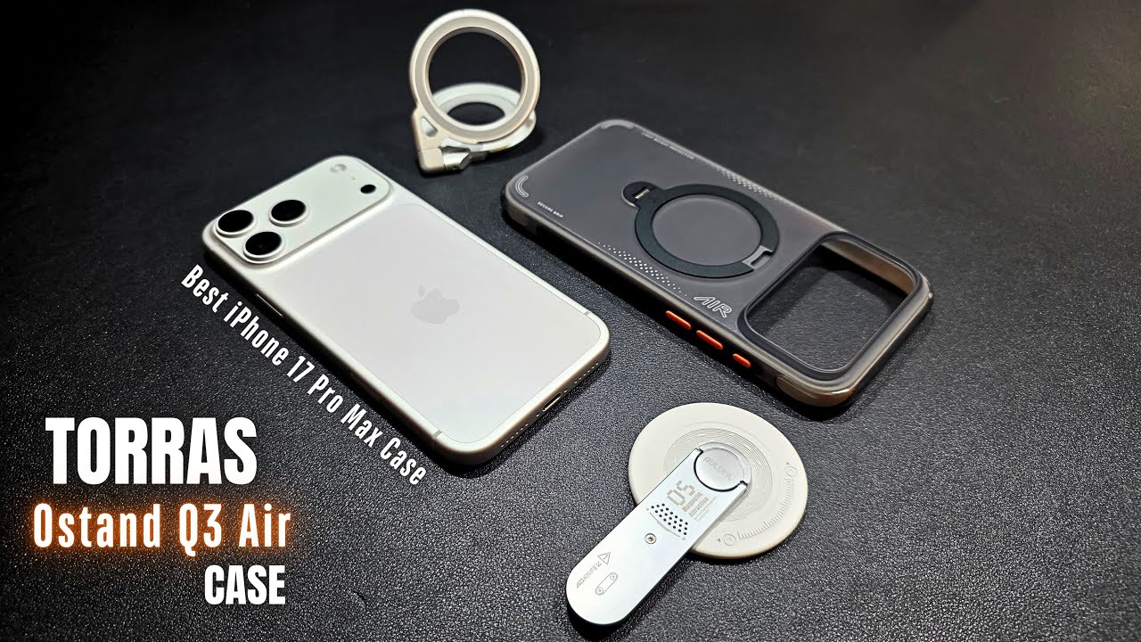 Torras Ostand Q3 Air Case Review - Best iPhone 17 Pro Max Case - YouTube
