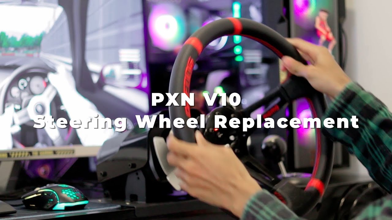 របស់លេងថ្មី | PXN V10 Steering Wheel Replacement - YouTube