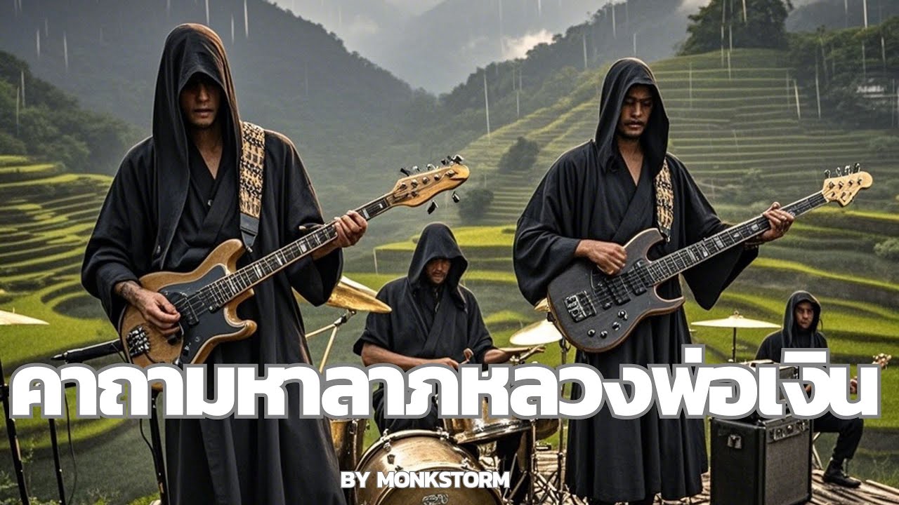 คาถามหาลาภ หลวงพ่อเงิน | Wealth Metal Chant #metallica #rockstar #metal ...