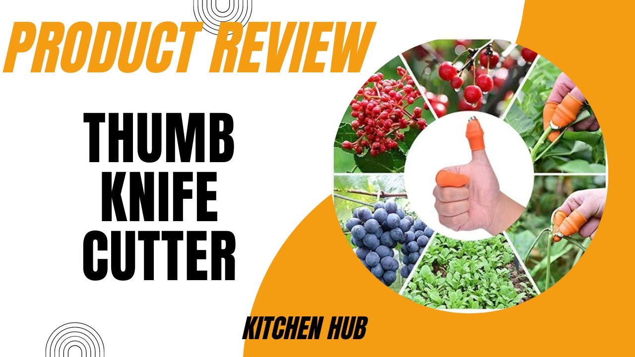 Thumb Knife Cutter Silicon Anti Slip Thumb Protector For Cutting ...