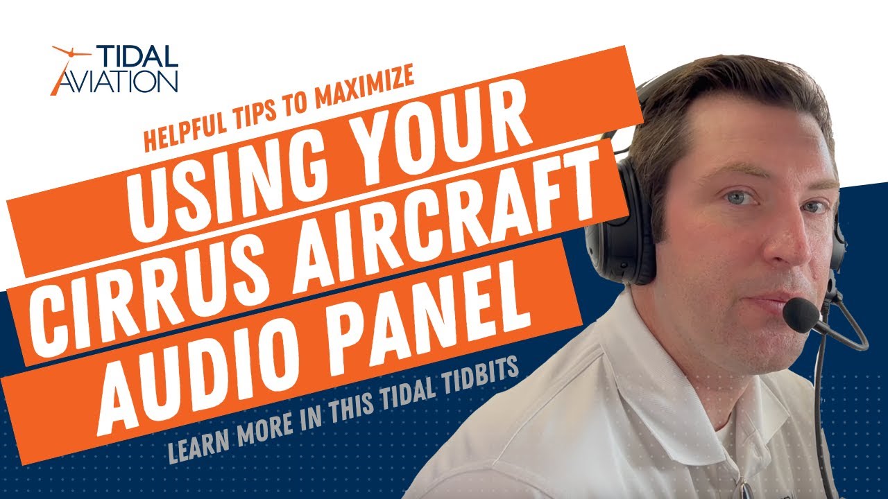 Tips for Using Your Cirrus Aircraft Audio Panel Tips - YouTube