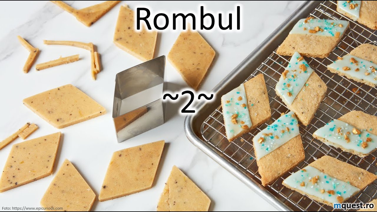 Geometrie, Rombul, lectia 2, clasa a IV-a - YouTube