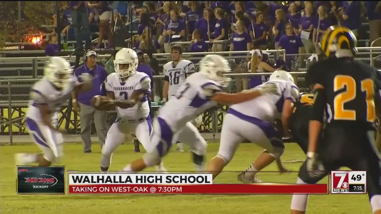 HSRZ Kickoff: Walhalla vs. West-Oak - YouTube