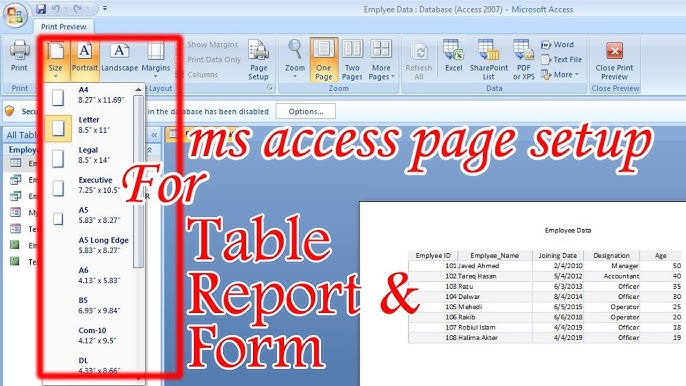 Microsoft Access 2022 Forms