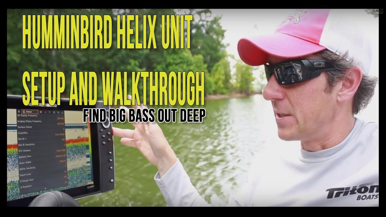 How to Setup A Humminbird Helix Unit for Finding Bass | Best Settings ...
