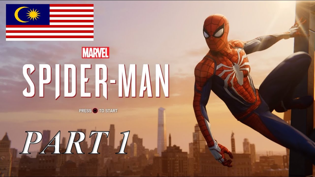 Lelaki Labah-Labah | Marvel Spiderman Gameplay Walkthrough Bahagian 1 ...