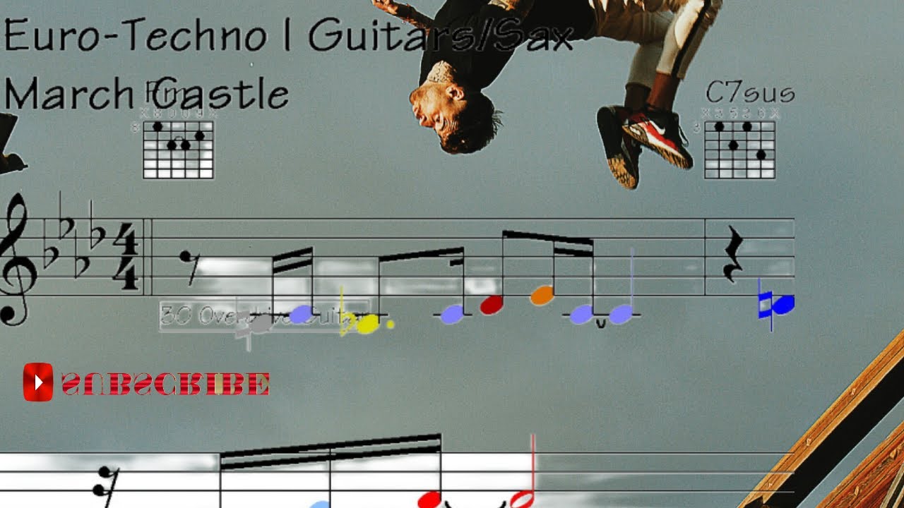 ️Encore your senses with the electrifying sounds of Euro-Techno Guitars ...