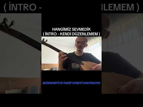 Hangimiz Sevmedik Müslüm Gürses Nota Solfej İntro #bağlama #solfej #müzik #arabesk