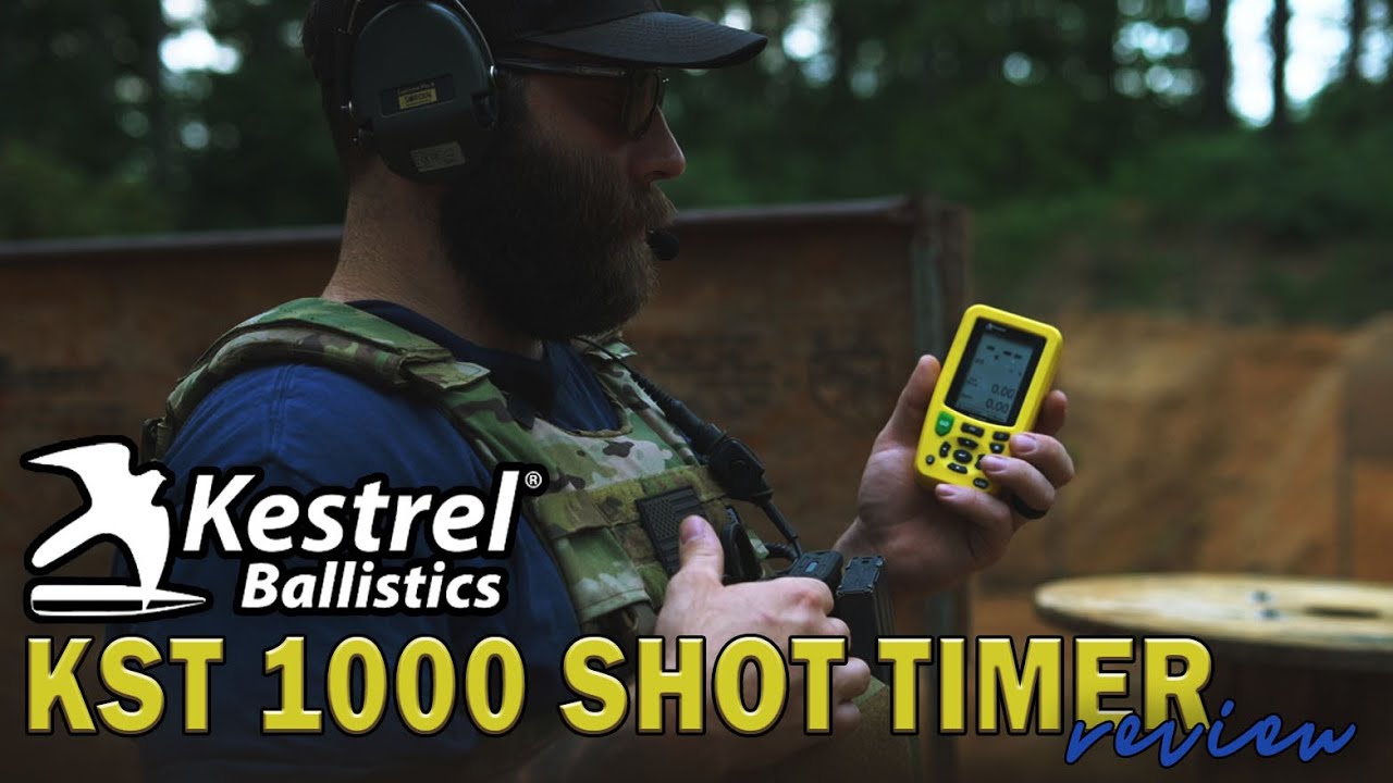 KST1000 Shot Timer by Kestrel Ballistics Review by Dara Holsters - YouTube