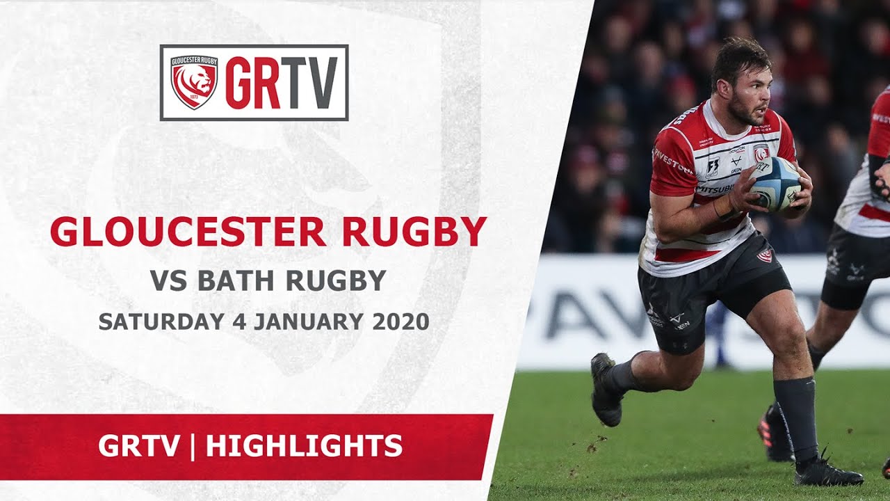HIGHLIGHTS | Gloucester Rugby v Bath Rugby - YouTube