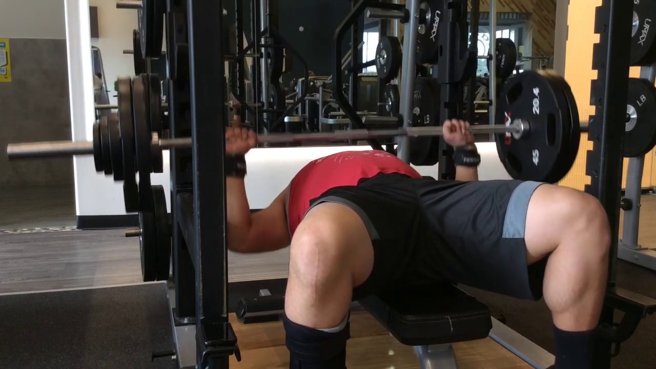 Week #2 Light Bench Day | 260 lbs. | Upper Body Workout - YouTube