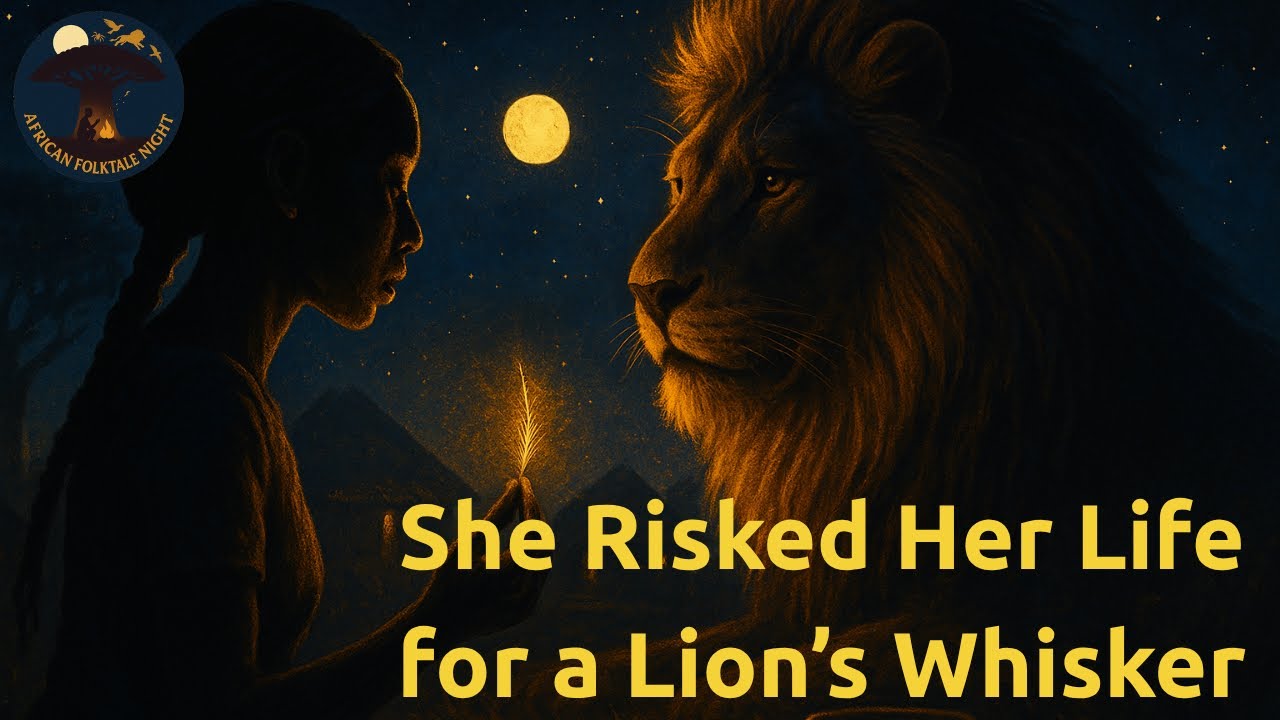 The Lion’s Whisker | African Folktale about Patience, Courage & Love ...