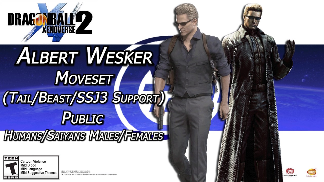 DBXV2 Mods: Albert Wesker Moveset - YouTube