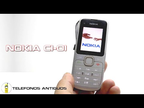 Celular Nokia C1-01 Del Año 2010 - YouTube