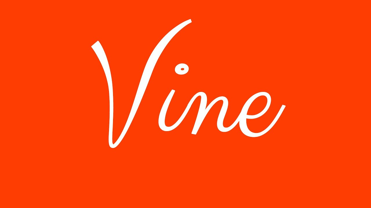 Learn how to Sign the Name Vine Stylishly in Cursive Writing - YouTube
