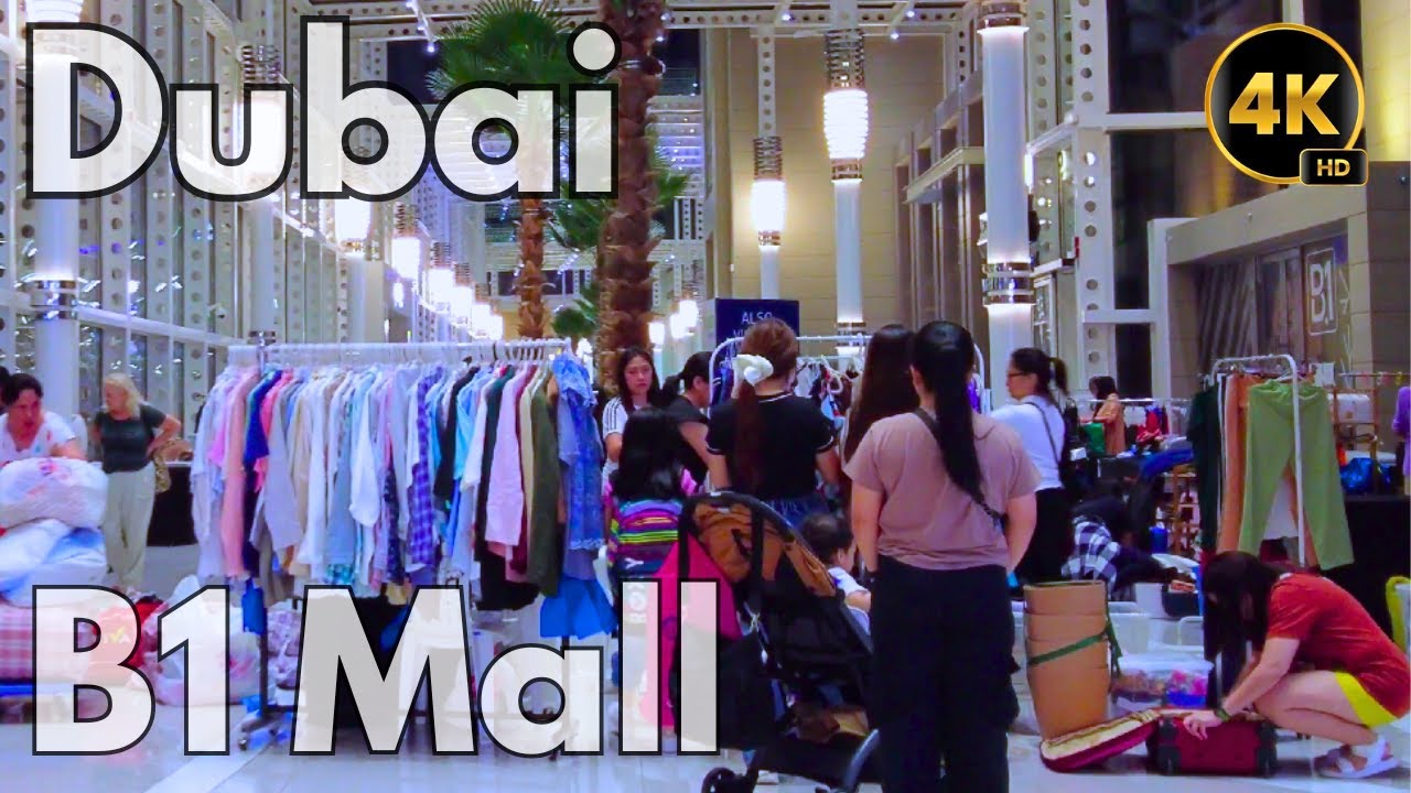 DUBAI NOW OPEN, NEW B1 MALL - YouTube