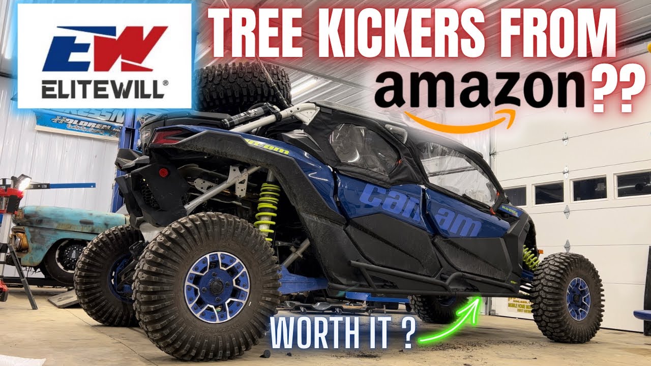 Can Am X3 Max Tree Kicker Install - YouTube