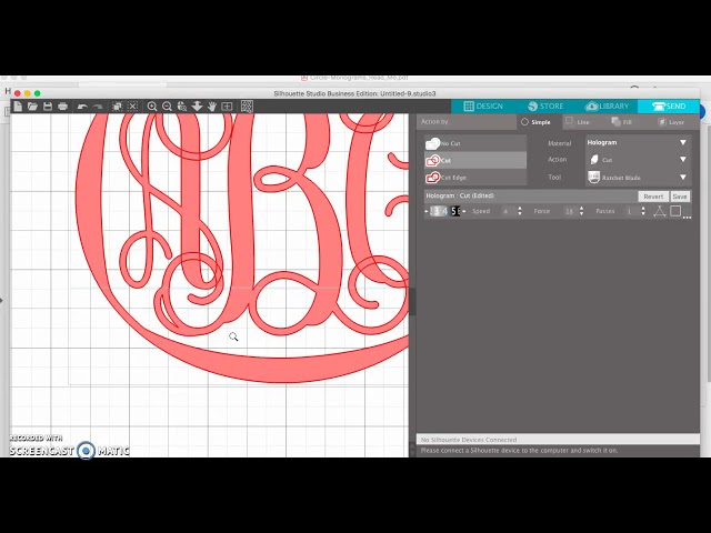 Monogram Fonts For Silhouette Photographs