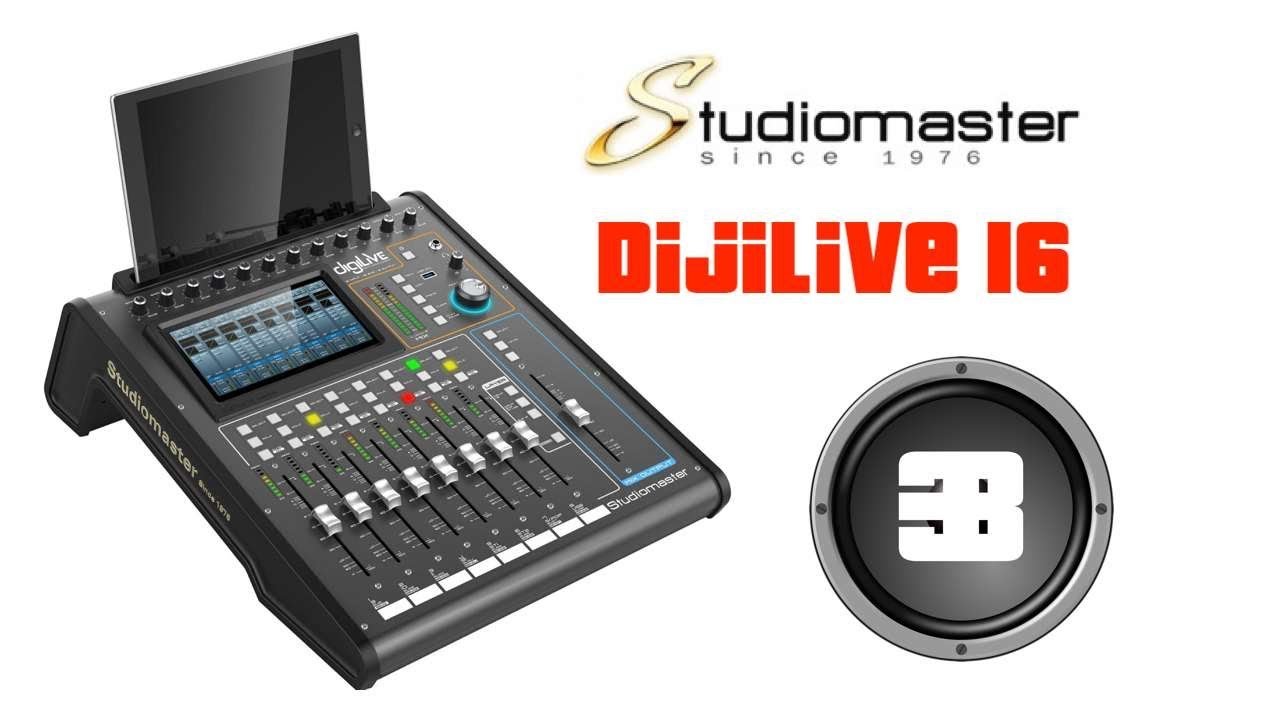 Обзор Studiomaster digilive16 - YouTube