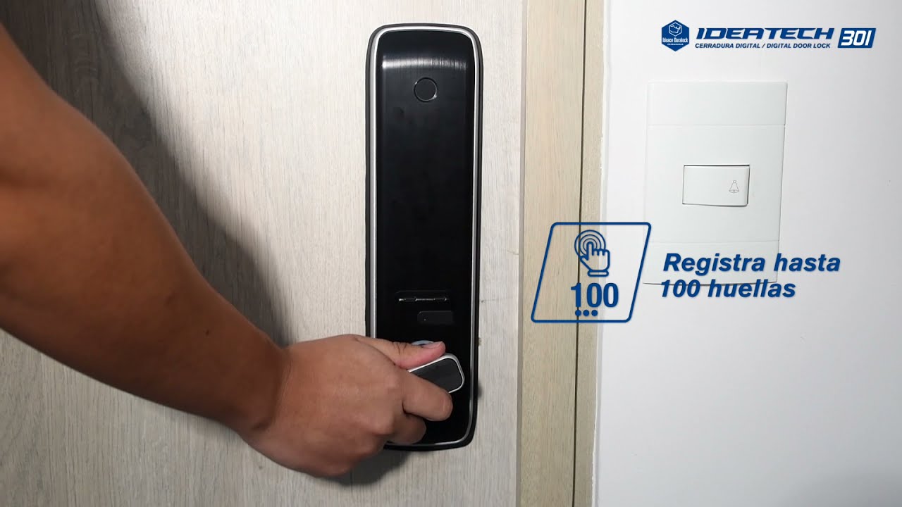 Nueva cerradura digital IDEATECH 301 - YouTube