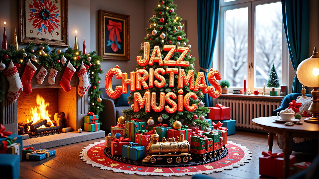 Elegant Christmas Jazz for Gatherings 🎵 Silver Bells Jazz 🎵 - YouTube