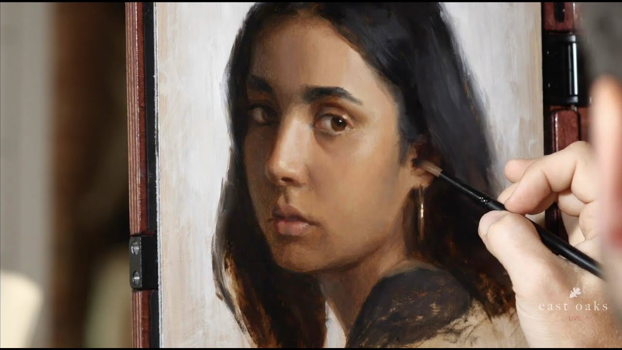Louis Carr workshop excerpt from Drawing and Portrait Painting - YouTube