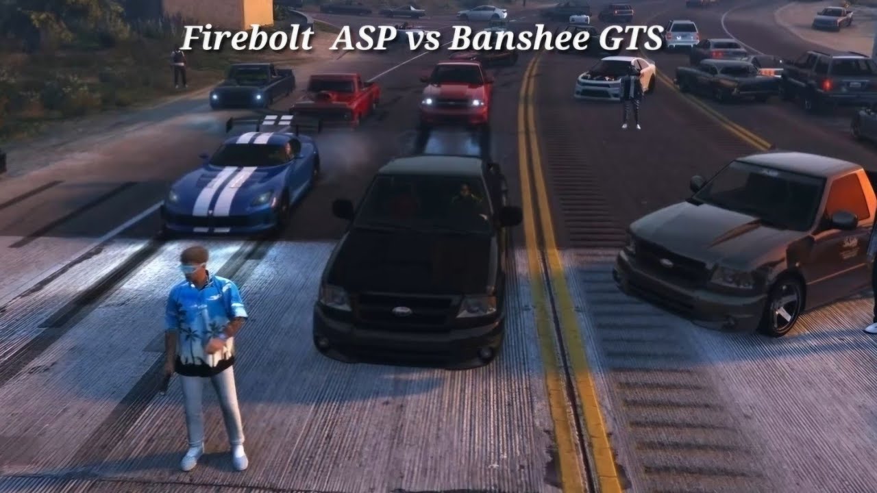 GTA 5 | Firebolt ASP vs Banshee GTS | Street Racing - YouTube