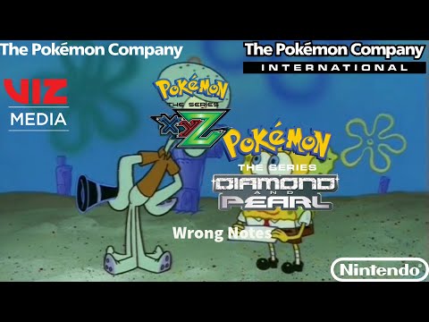 Spongebob Wrong Notes Pokémon The Series XYZ VS. Diamond & Pearl ...