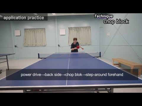 【Chop Blok】Taught by a Japanese coach.How to do a chop block.slow ...