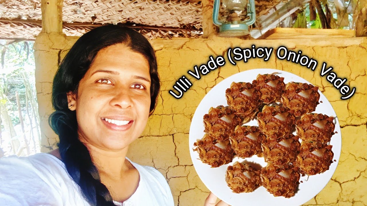 Sri Lankan Village Life Evening 🌾 | Amma Makes Spicy Onion Vade ...