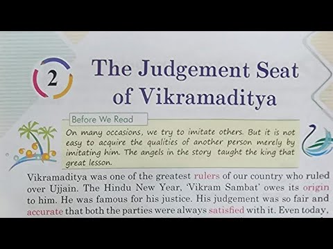 The judgment seat of Vikramaditya - Full chapter explaination- Class VIII LPS - 3rd April 2024 ...