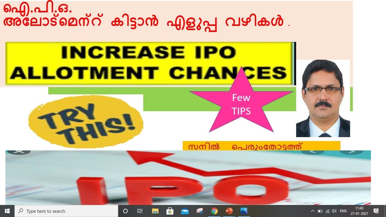Stock Market for Beginners -#39.Tips to Get IPO Allotment. - YouTube