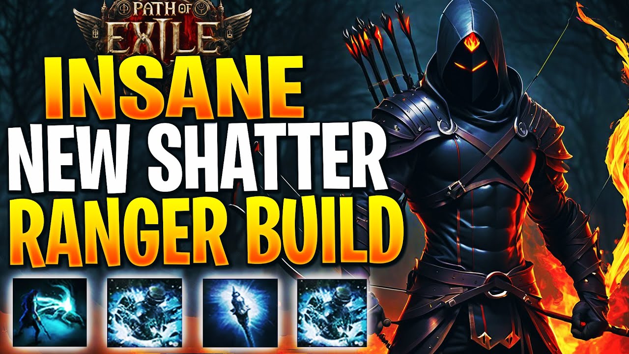 HOW IS THIS NOT NERFED? SHATTER RANGER BUILD! Path of Exile 2 Ranger ...