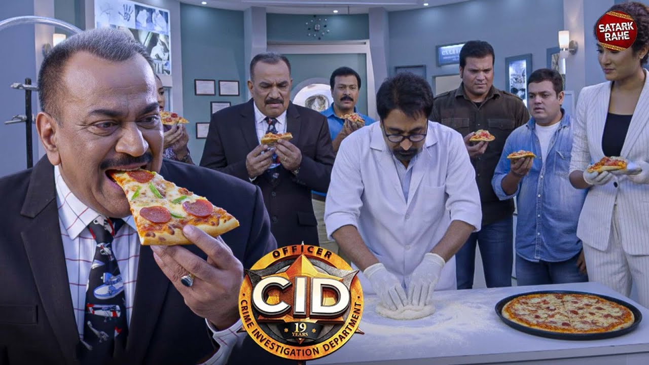 Bureau में Dr Salunkhe ने CID टीम के लिए बनाए Pizza | सी.आई.डी. | CID ...